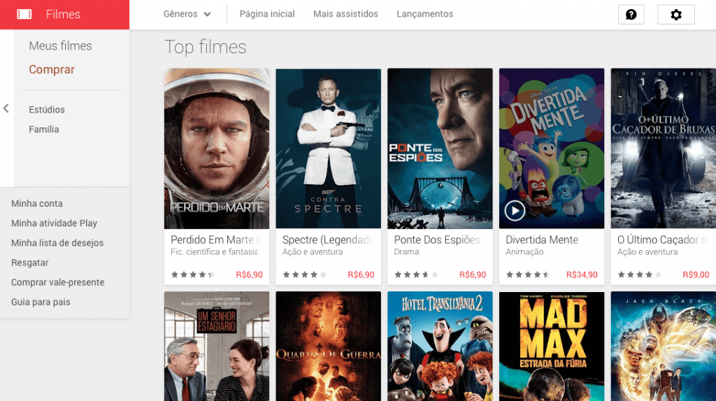 Google Play Filmes faz promoção » Inteligência Móvel